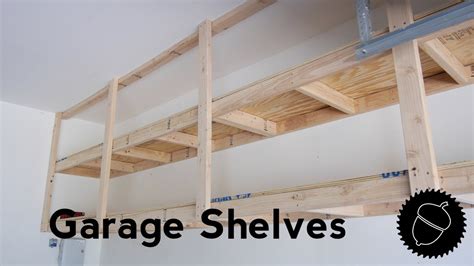 How To Build Garage Shelves The Best Way YouTube