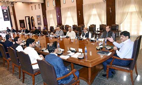 Sindh Chief Minister Syed Murad Ali Shah Presides Over A 41st PPP