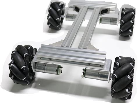 Buy Mecanum Wheel Wd Metal Robot Car Chassis Remote Control Learning