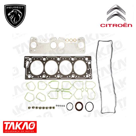 KIT JUNTA DE CABEÇOTE PEUGEOT PARTNER BERLINGO 1 8 8V C RET JSR PG 18P