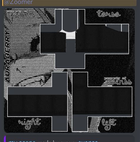 Emo Roblox Shirt Template