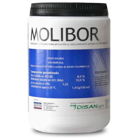 Fertilizante Foliar Molibor X 1 Kg Disan Croper