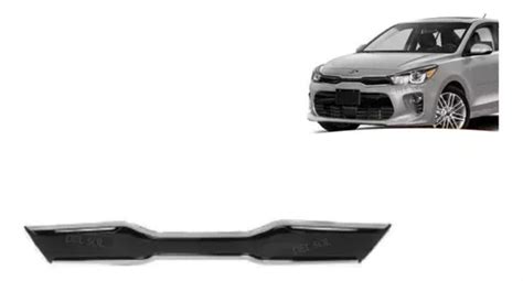 Mascara Para Kia Rio Negra Borde Cromado
