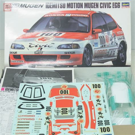 未組立 ハセガワ 1 24 出光 モーション 無限 シビック EG6 Hasegawa IDEMITSU MOTION MUGEN CIVIC
