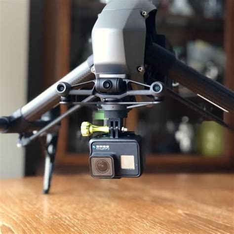 dji大疆inspire2悟2 m200 m300gopro接口支架相机转接座拓展配件 虎窝淘