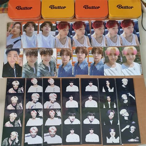 WTS OFFICIAL BTS BUTTER WEVERSE POB PREORDER BENEFIT GIFT FILM STRIP PC