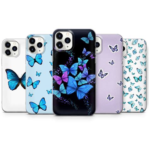 Schmetterlinge Handyhülle Für iPhone 12 11 Pro Xr Xs 8 7 Etsy