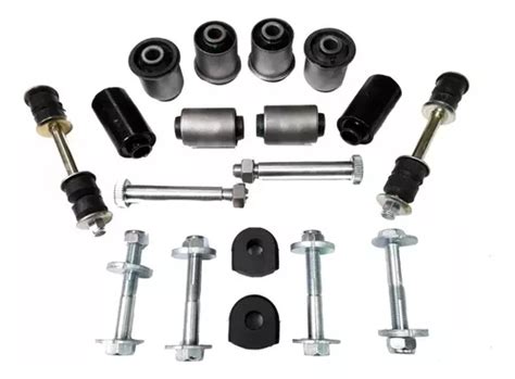 Kit Bujes Cauchos Muñecos Cambers Nissan Frontier D22 97 07 Envío gratis