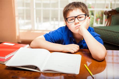 College Nerd Macht Hausaufgaben Telegraph