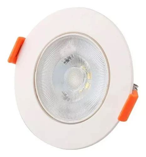 Spot Led De Embutir Redondo 3w 6500k MercadoLibre