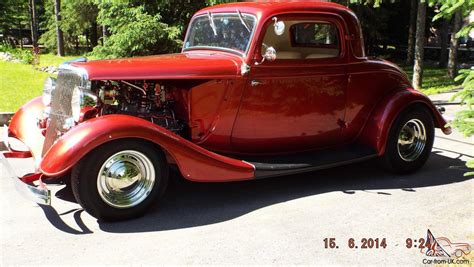 Ford Steel Window Coupe V Flat Head Hot Rod Rat Rod Ex