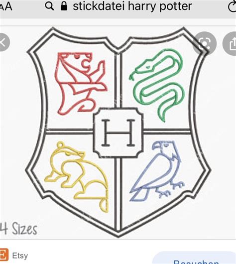 How To Draw The Hogwarts Crest Really Easy Drawing Tutorial Artofit