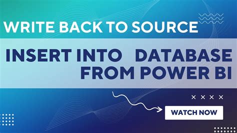 INSERT INTO SQL Server From Power Query INVOKE Custom Function Write