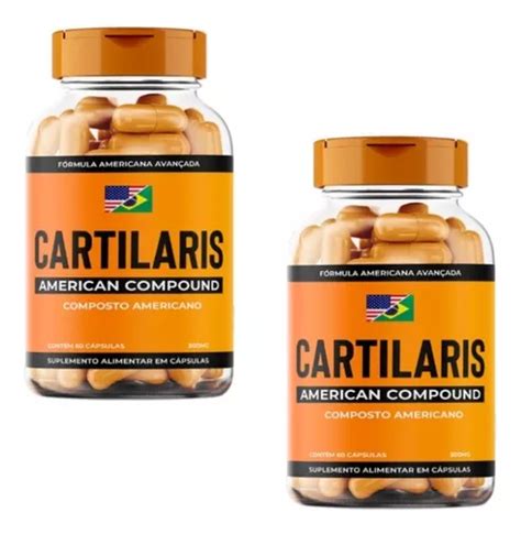 Tratamento Artrite Artrose Kit Cartilaris Original Parcelamento Sem