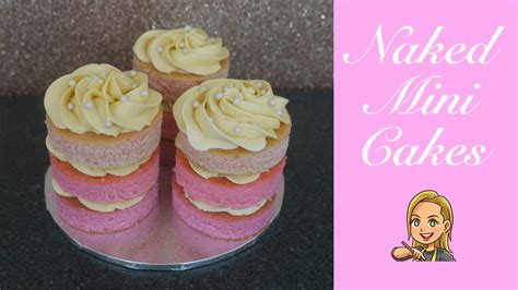 Naked Mini Cakes Mother S Day Cake Idea YouTube