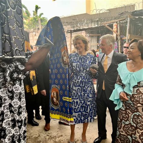 Queen Mathilde Blog On Twitter Diplomatic Dressing With Queen