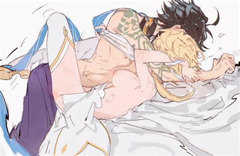 Lumine And Xiao Genshin Impact Drawn By Hengyuanzhixing Danbooru