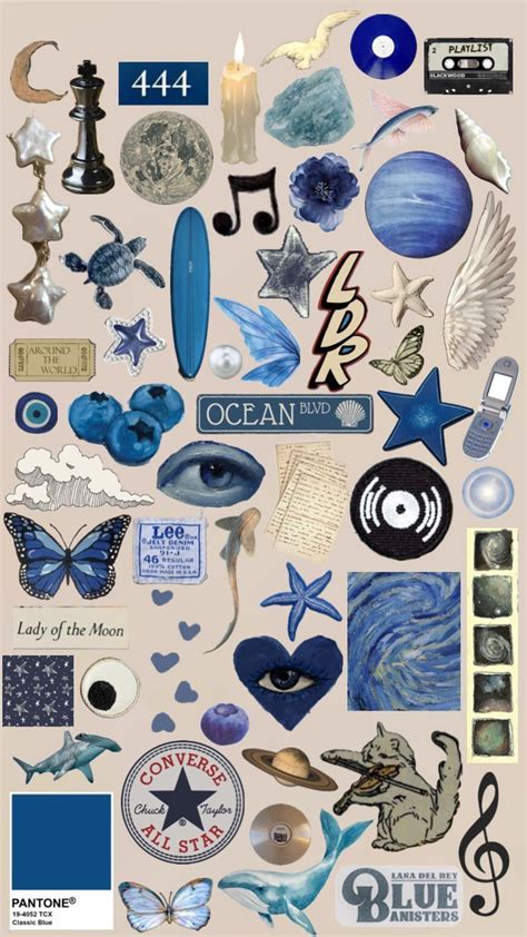 Pin By Rosita Fresita On Cerati In 2024 Blue Scrapbook Cute Patterns