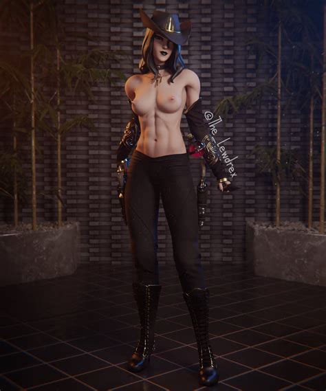 Fortnite Game Porn Areolae Lewdrex Half Naked Nipples Valorant