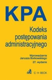 Kodeks postępowania administracyjnego Opracowanie zbiorowe Książka