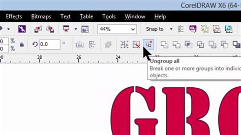Coreldraw Tips Tricks Grouping Tools Youtube