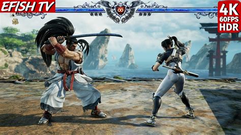 Haohmaru Vs Taki Hardest AI Soulcalibur VI 4K 60FPS HDR YouTube