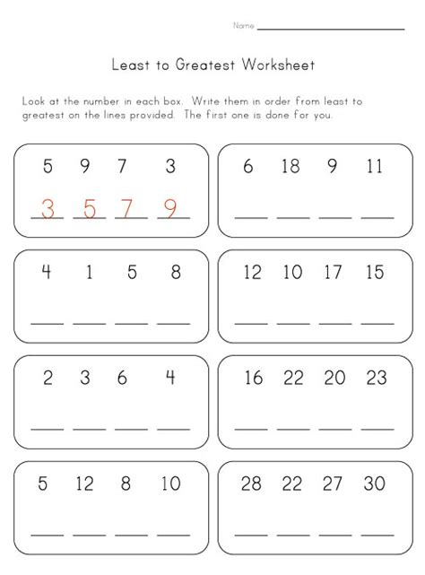 Arrange The Decimals From Greatest To Least