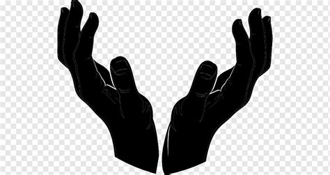 Alabanza contemporánea música alabanza silueta mano mano monocromo