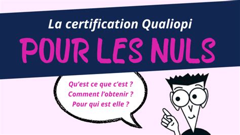 Qualiopi Pour Les Nuls Maj Mon Of