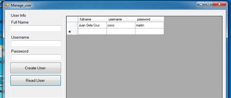 part ii inserting and reading of data in mysql database using visual basic sourcecodester