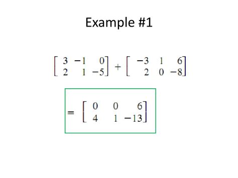 ppt adding and subtracting matrices powerpoint presentation free download id 5346576