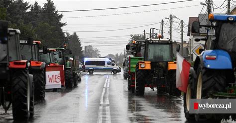 Miechów Utrudnienia w ruchu Trwa protest rolników