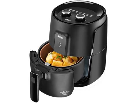 Fritadeira Elétrica sem Óleo Air Fryer Philco Gourmet PFR15PG Preto 3