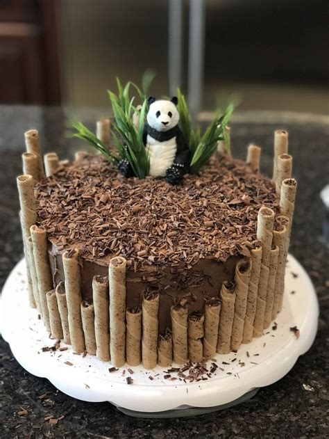 Panda Birthday Cake By Erin Farley Today Pin Kuchen Und Torten