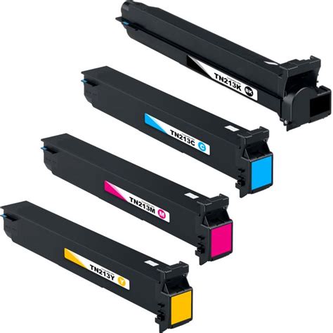 Compatible Konica Minolta TN213 Toner Cartridge For Bizhub C203 C253 4