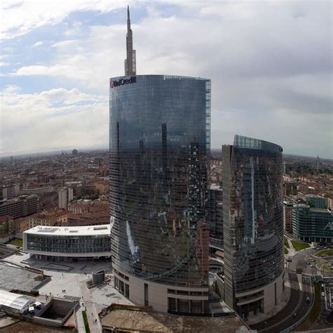 Unicredit Tower Milan Torre Unicredit Piazza Gae Aulent Flickr