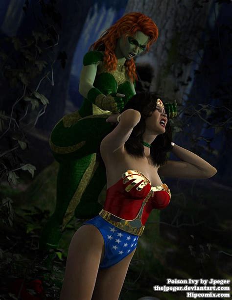 Poison Ivy Vs Wonder Woman By Thejpeger On Deviantart Wonder Woman Wonder Woman Pictures