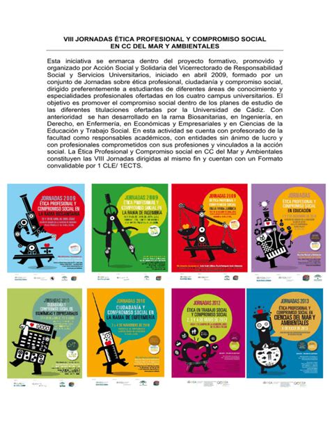 VIII JORNADAS ÉTICA PROFESIONAL Y COMPROMISO SOCIAL