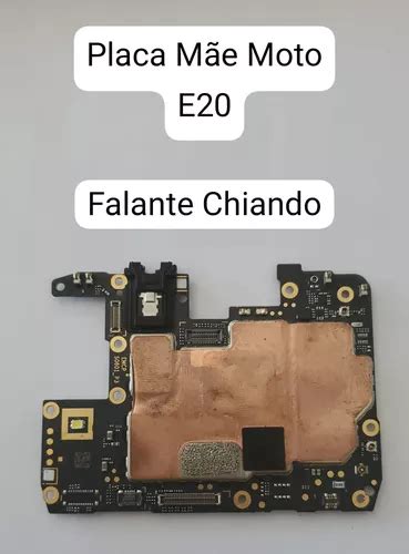Placa Mãe Moto E20 Leia A Descrição Parcelamento sem juros
