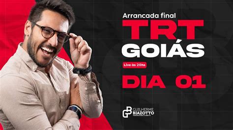 ARRANCADA FINAL TRT GO DIA 01 YouTube