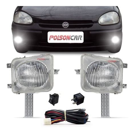 Kit Farol Milha Corsa Wind 94 95 96 97 98 Hatch Sedan Wagon R 299 90