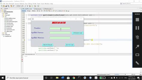 insertar datos mysql con java youtube