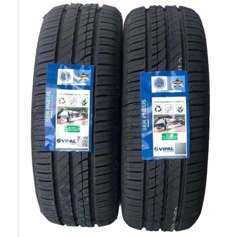 Kit 2 Pneus Aro 15 Remold 18560r15 Ser Pneus Inmetro Vipal Shopee