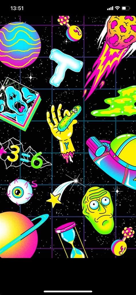 Rick And Morty Hintergrundbild Hintergrundbilder Hintergrund Muster
