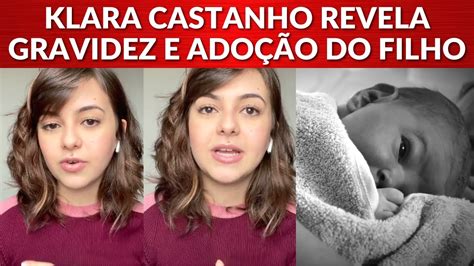 Klara Castanho revela que teve um bebê e entregou para adoção YouTube