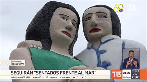 Sentados frente al mar Puerto Montt mantendrá icónica escultura