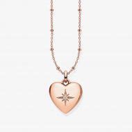 THOMAS SABO Silver Red Enamel Heart Charm 0794 007 10