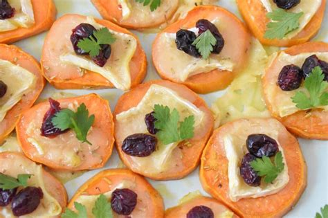 Pieczone bataty z serem brie i żurawiną La grande piccola cuoca