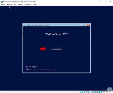 Como Instalar Windows Server 2022 En VirtualBox Solvetic