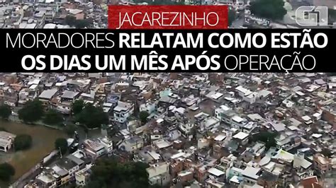 Moradores relatam como estão os dias no Jacarezinho um mês após